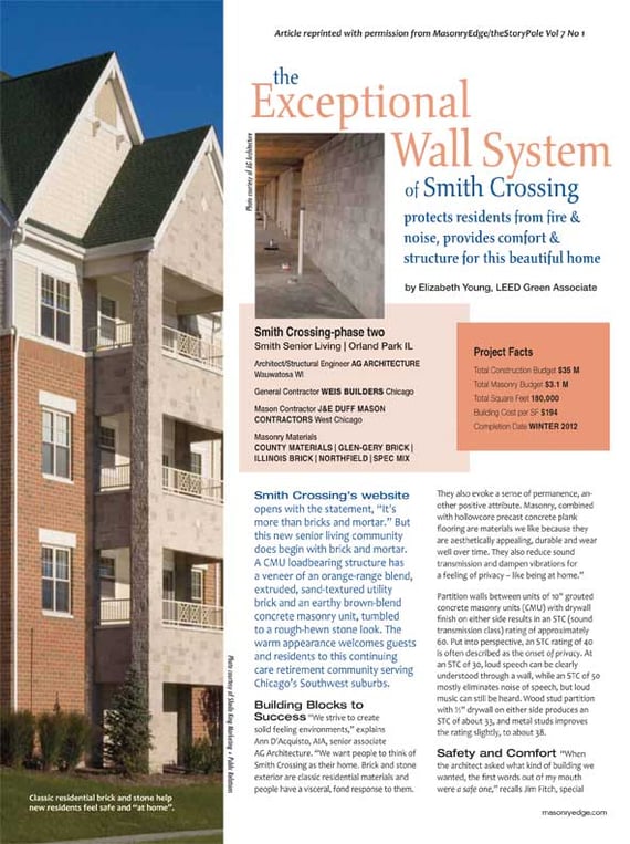 The Exceptional Wall System of Smith Crossing